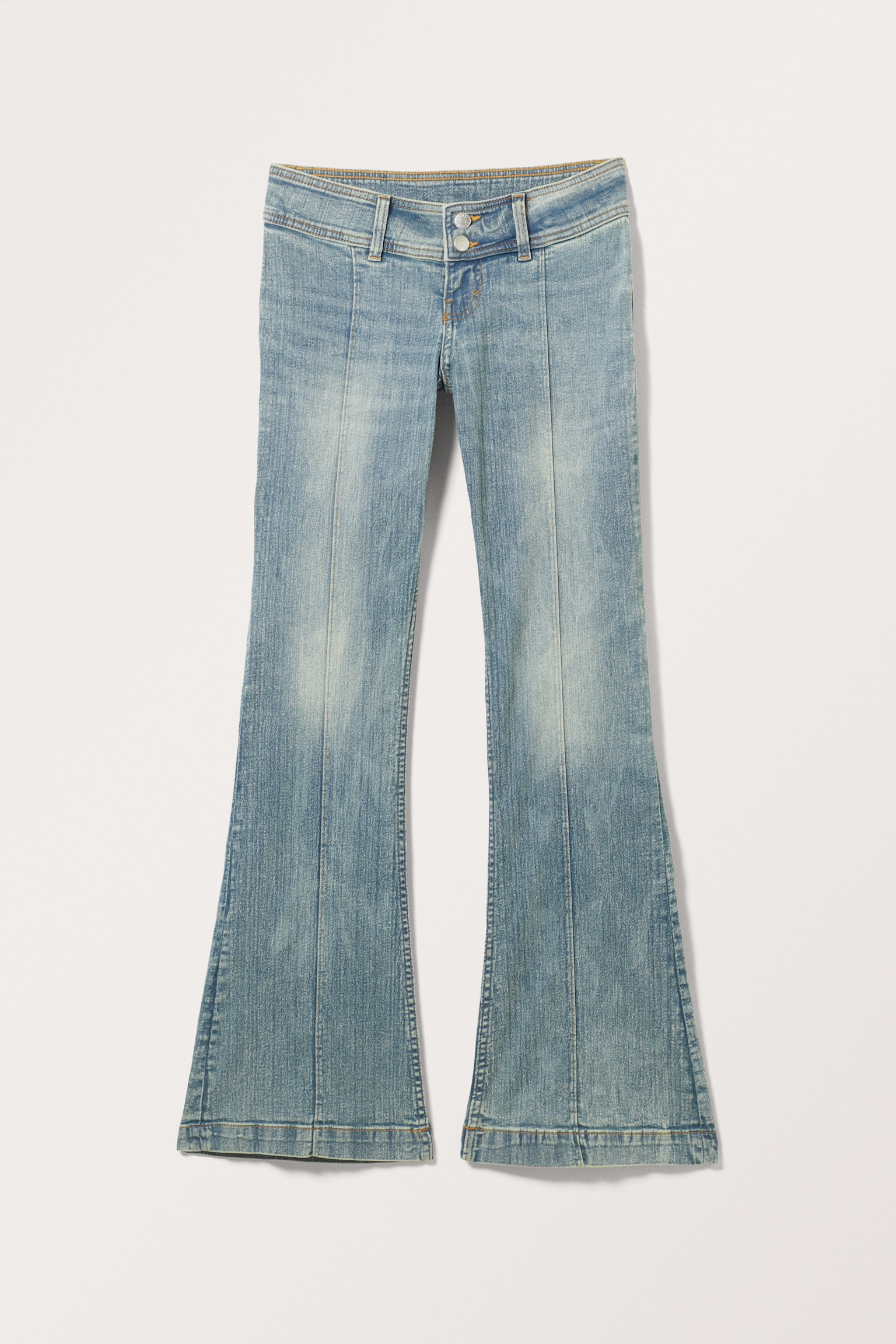 nicole low bootcut jeans - Blue | Monki WW