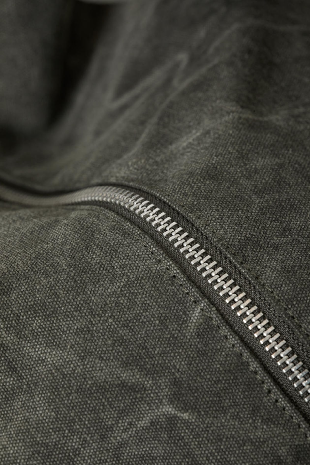 washed cotton crossbody bag - Dark Khaki Green | Weekday WW