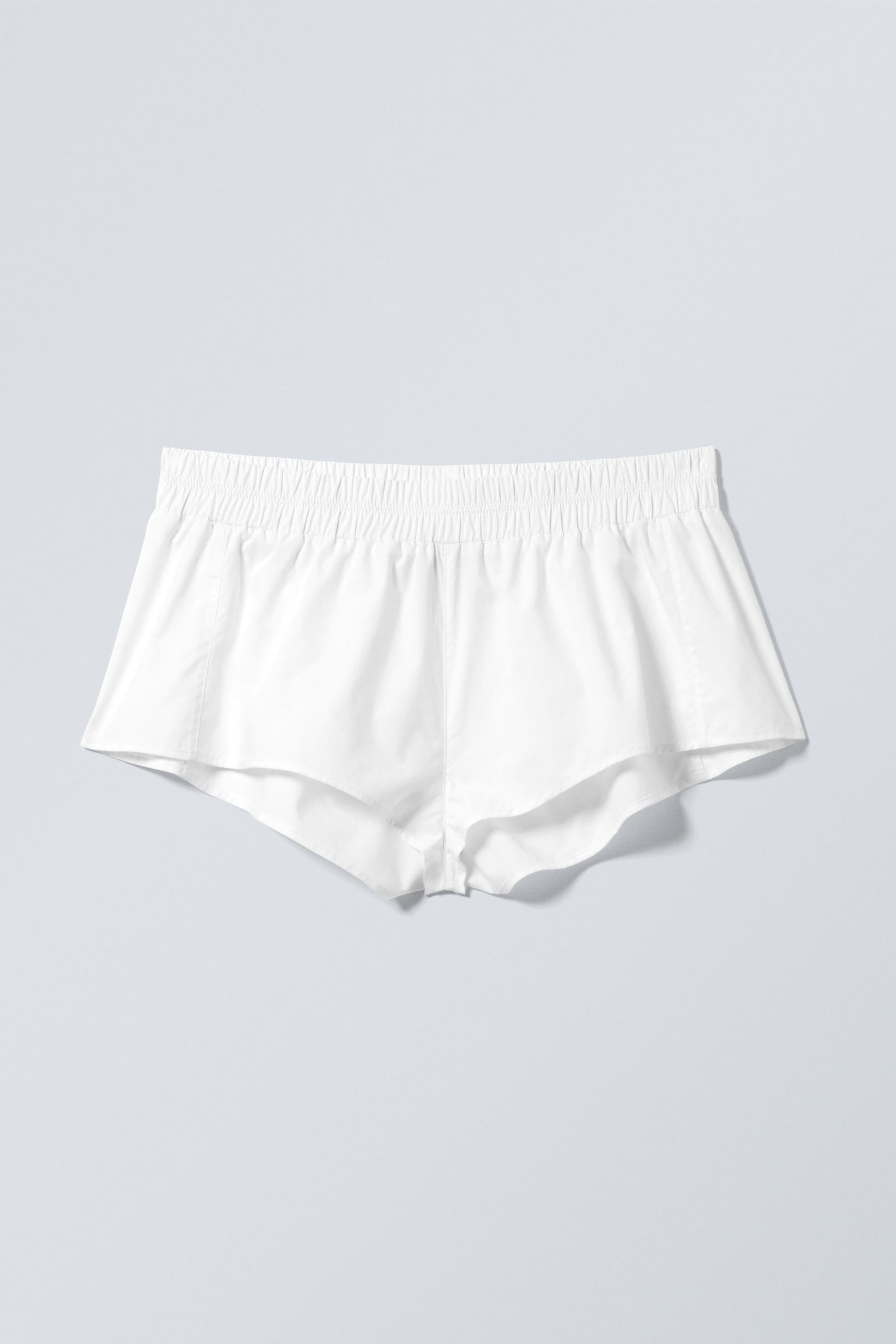 mini cotton shorts - White | Weekday WW