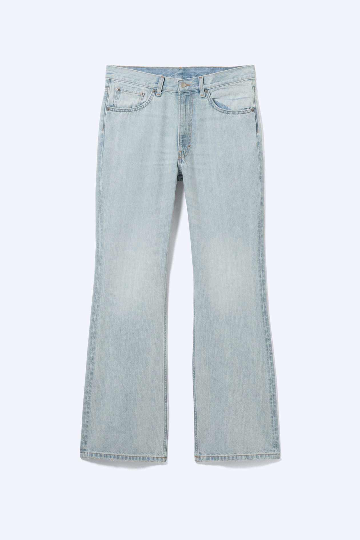 Mercury Mid Waist Relaxed Bootcut Leg Jeans - Port Blue - Hellblau ...