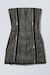 zip tube dress - Black | Weekday WW