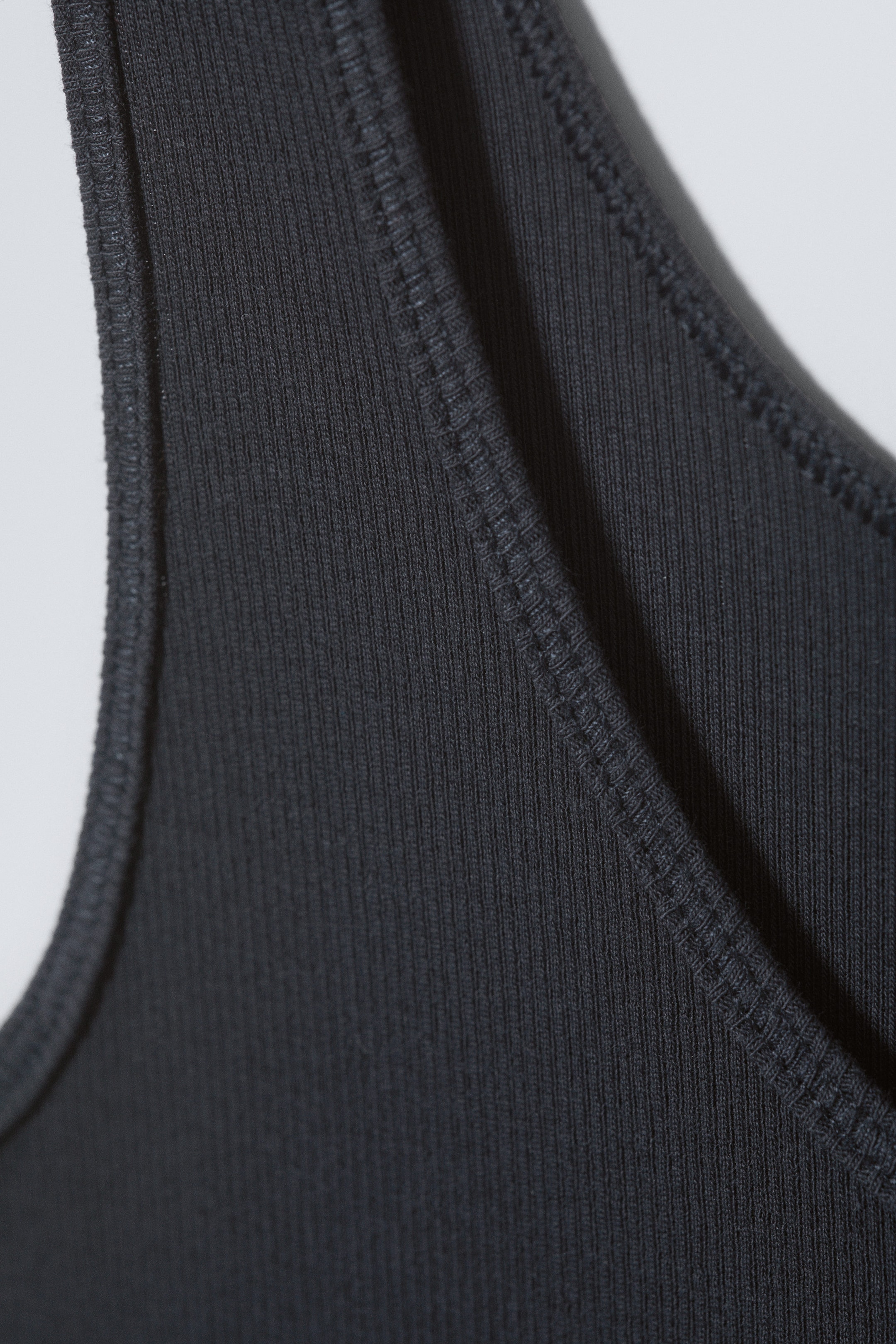 ärmelloses kleid mit rückenausschnitt - Thunder Grey | Weekday DE