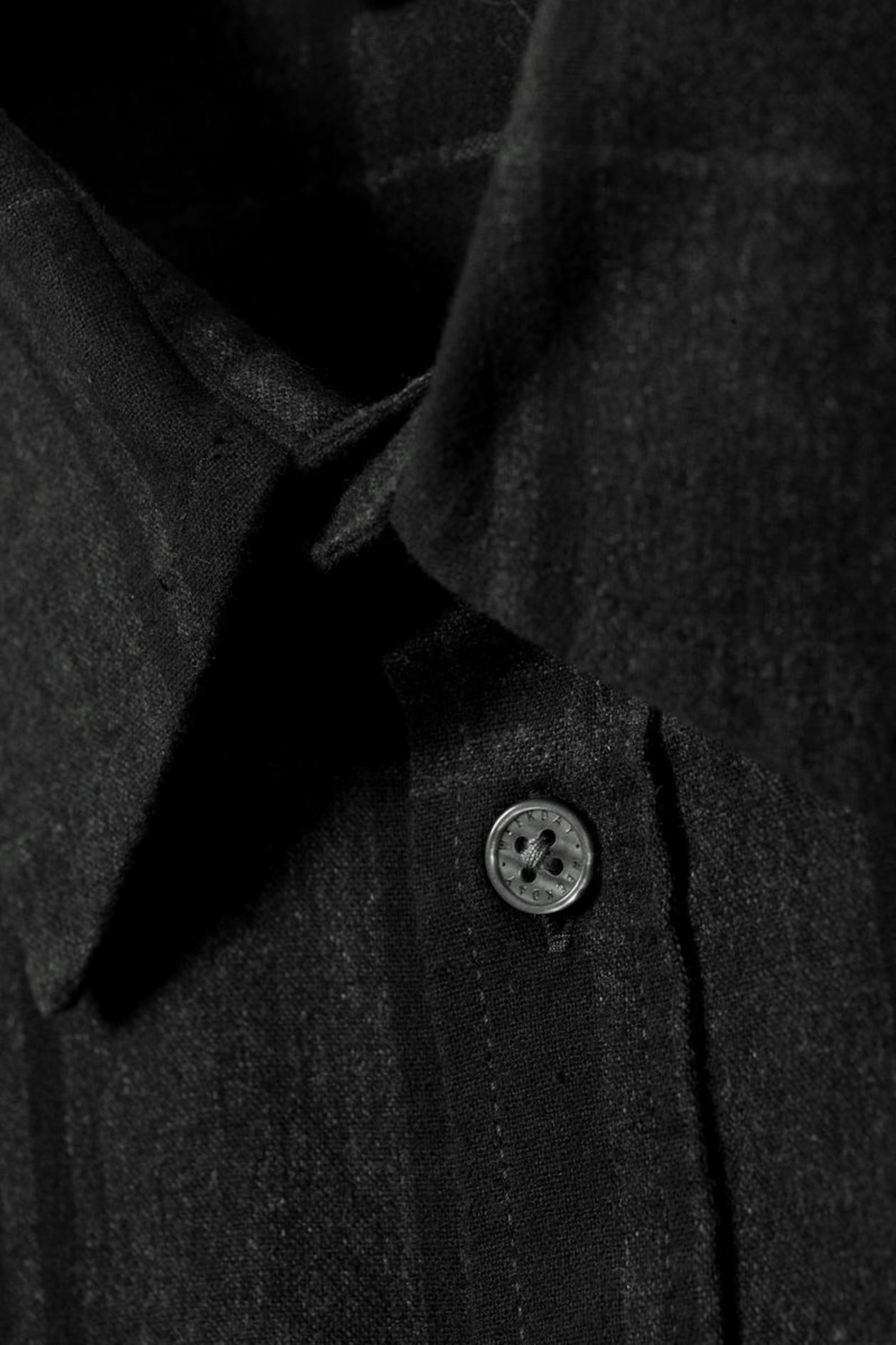 oversized boxy checked flannel shirt - Black | Weekday GB