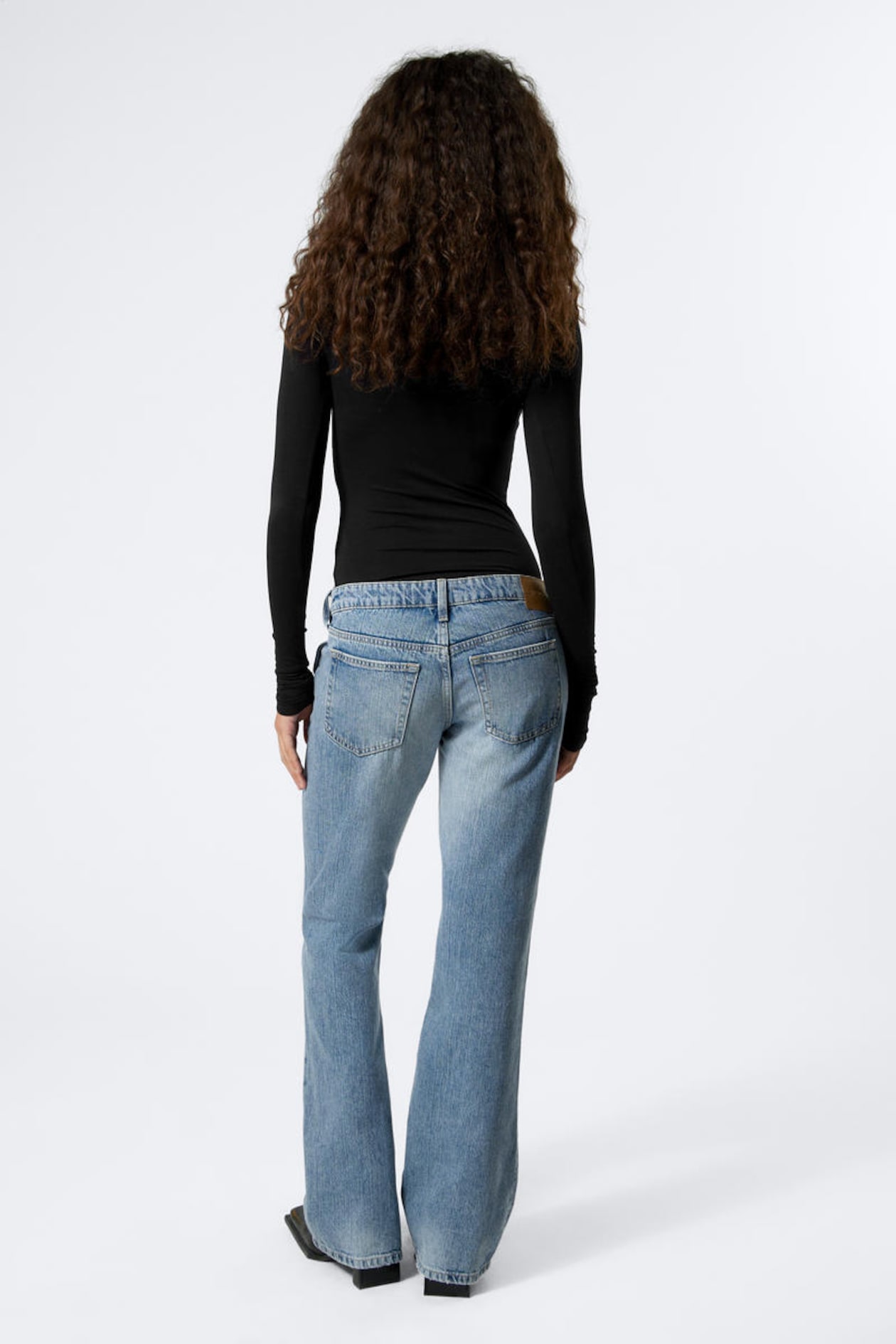 nova low rise slim bootcut leg rodeo jeans - Blue Fade - Light Blue ...