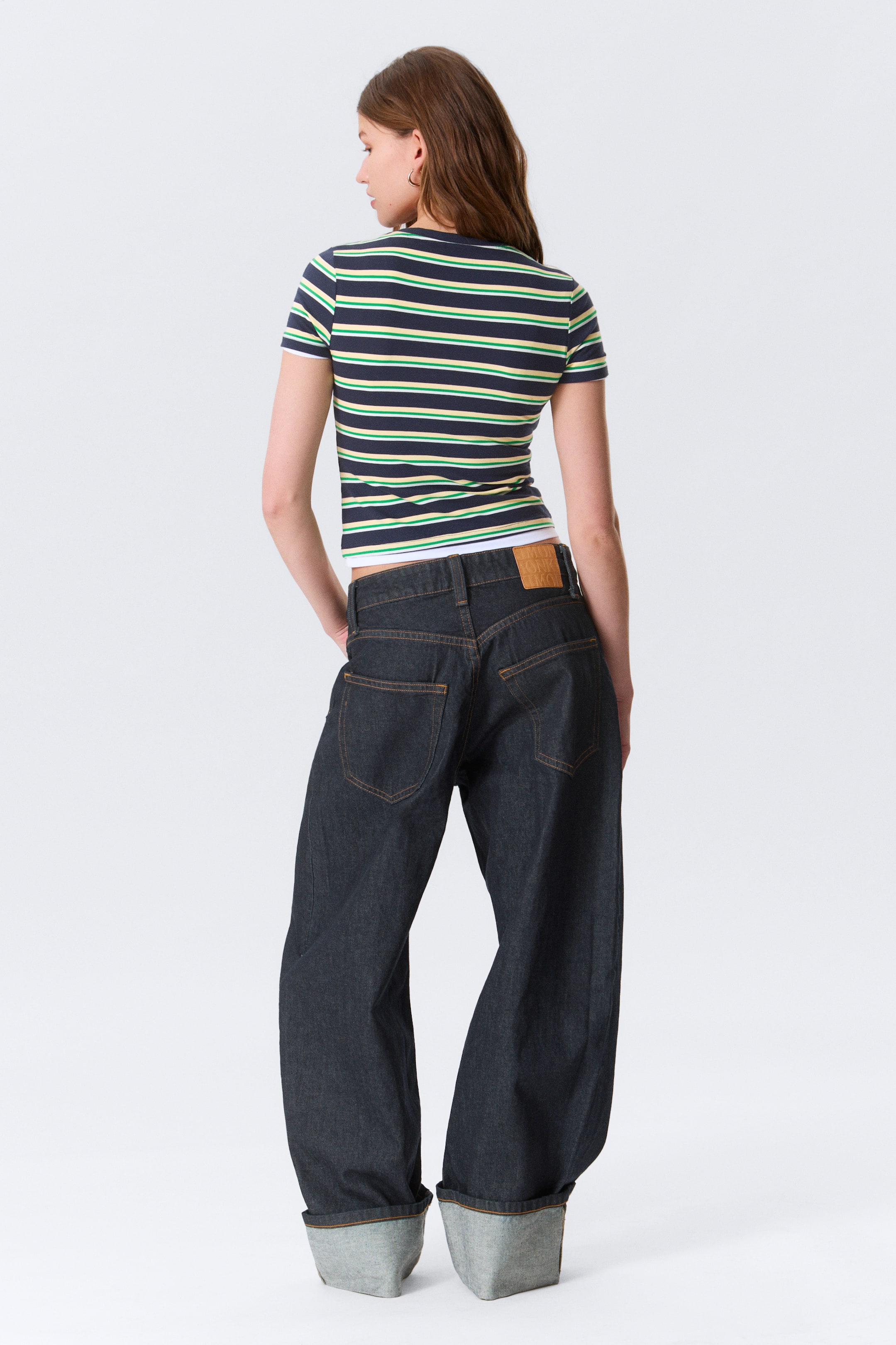 Peggy Low Waist Loose Baggy Jeans - Blue Rinse - Dunkelblau - Ladies ...