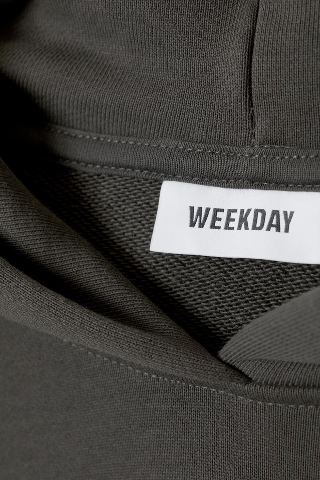 tony oversized hoodie - Dark Grey | Weekday GB