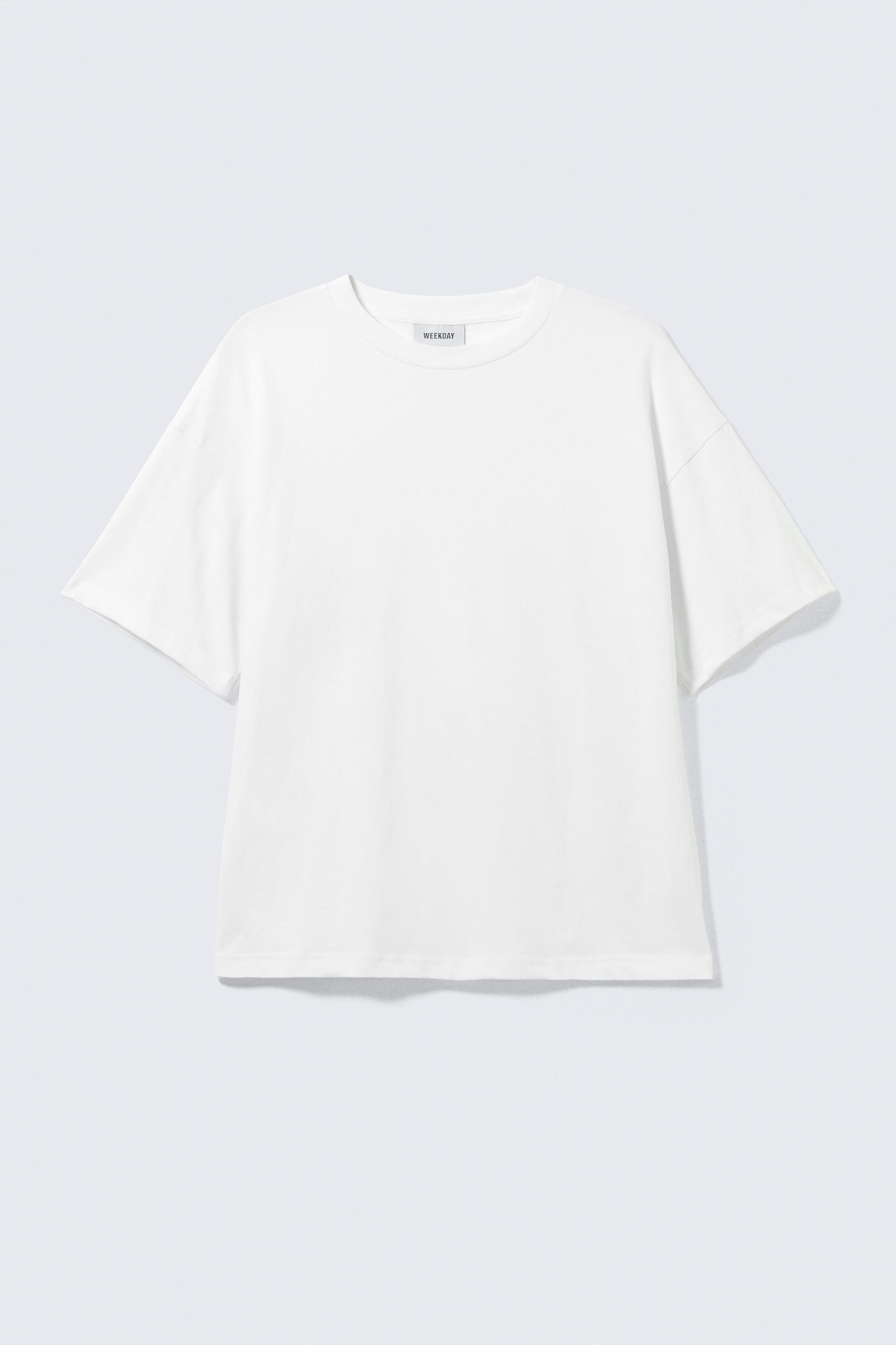 great boxy heavyweight t-shirt - White | Weekday GB