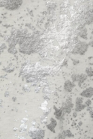 neckholder-top mit splatter-muster - Silberner Splatter-Druck | Weekday DE