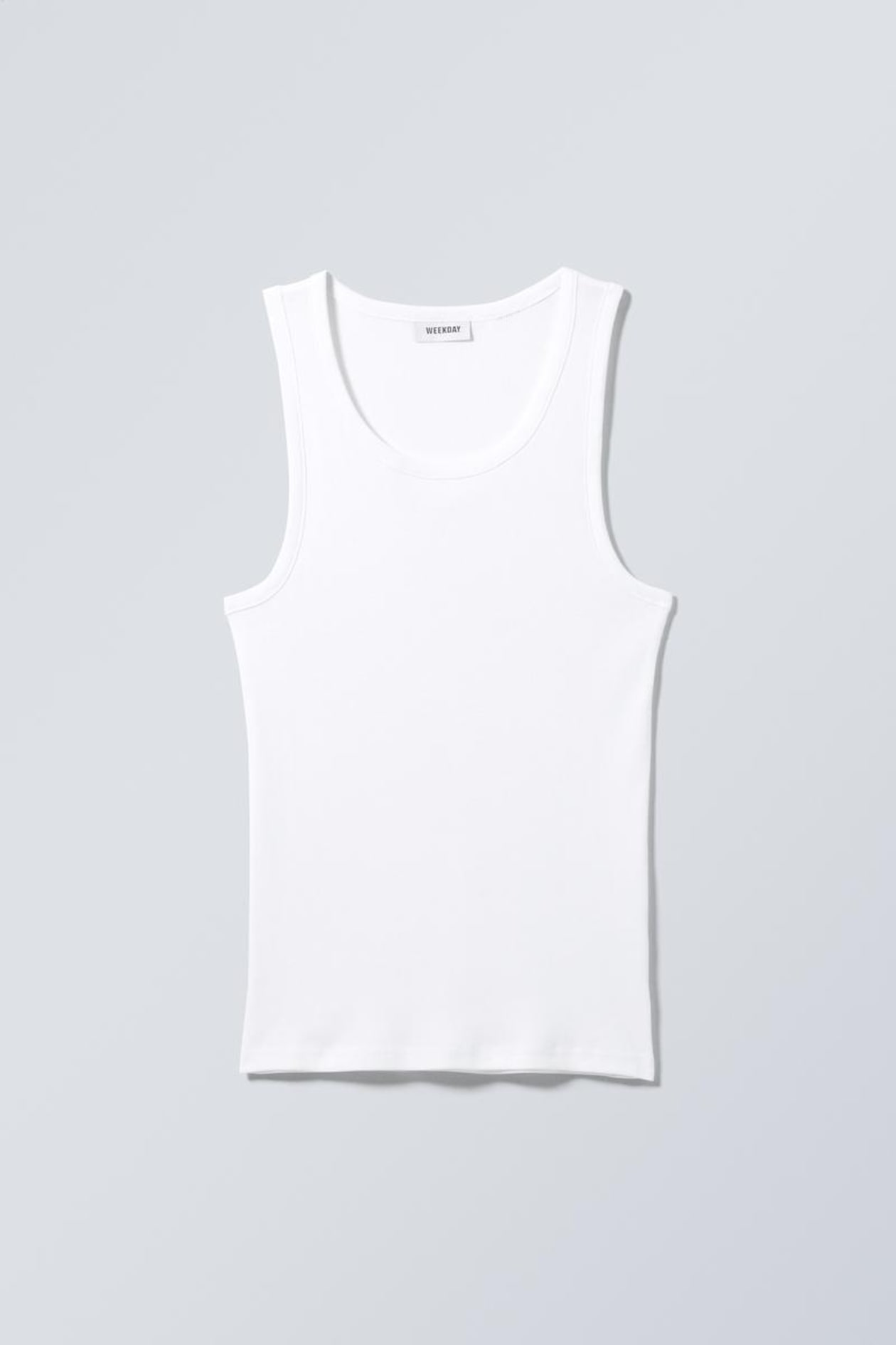 standard tank top - White | Weekday GB