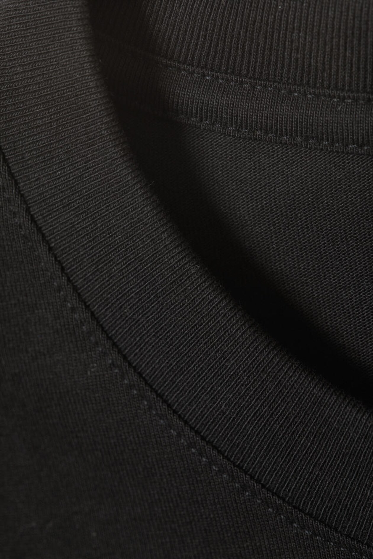 short boxy heavyweight t-shirt - Black | Weekday GB