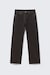 galaxy mid rise loose straight jeans - Tuned Black - Black | Weekday GB