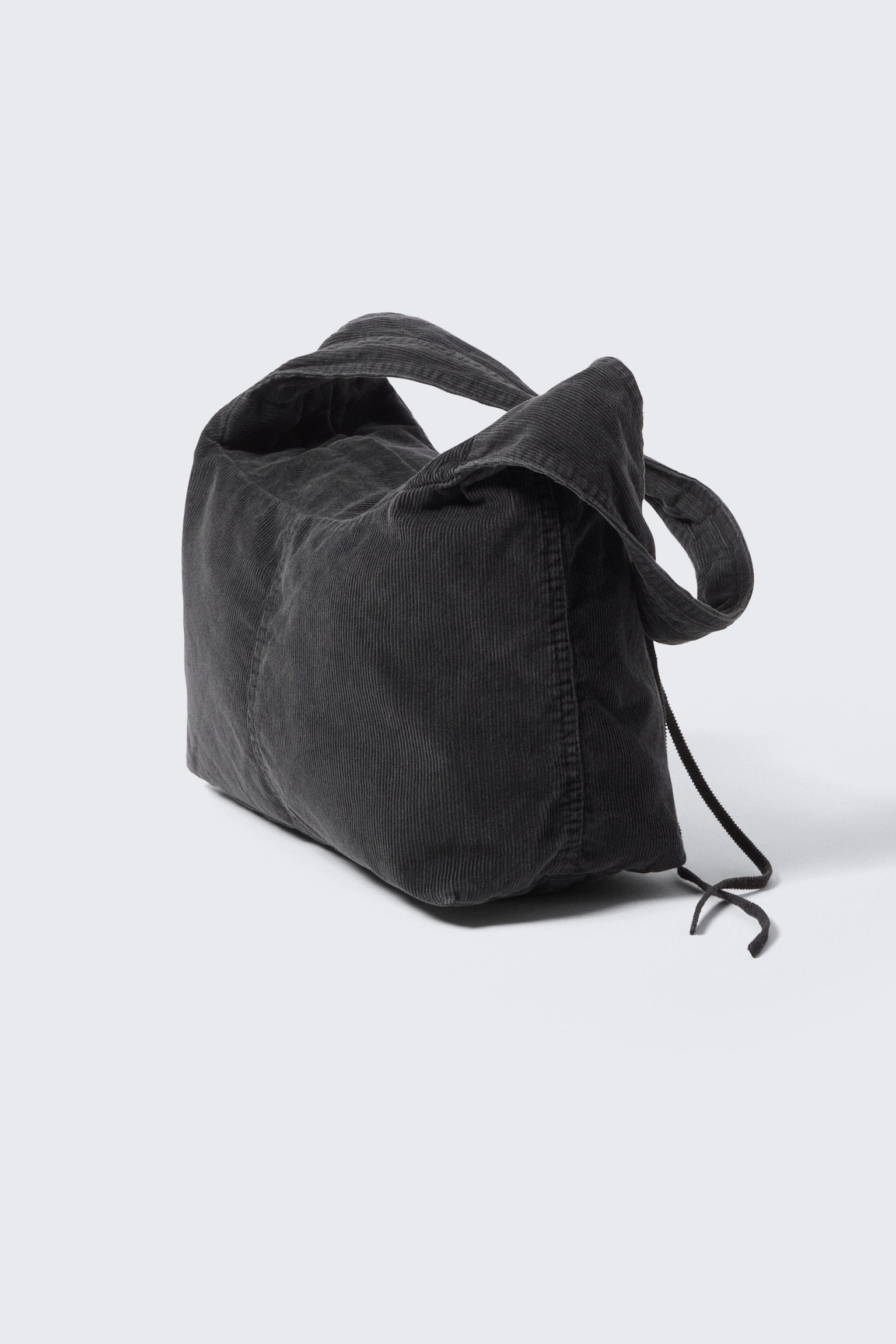 rectangular corduroy shoulder bag - Black | Weekday WW