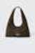 structured buckle canvas shoulder bag - Brown | Weekday WW