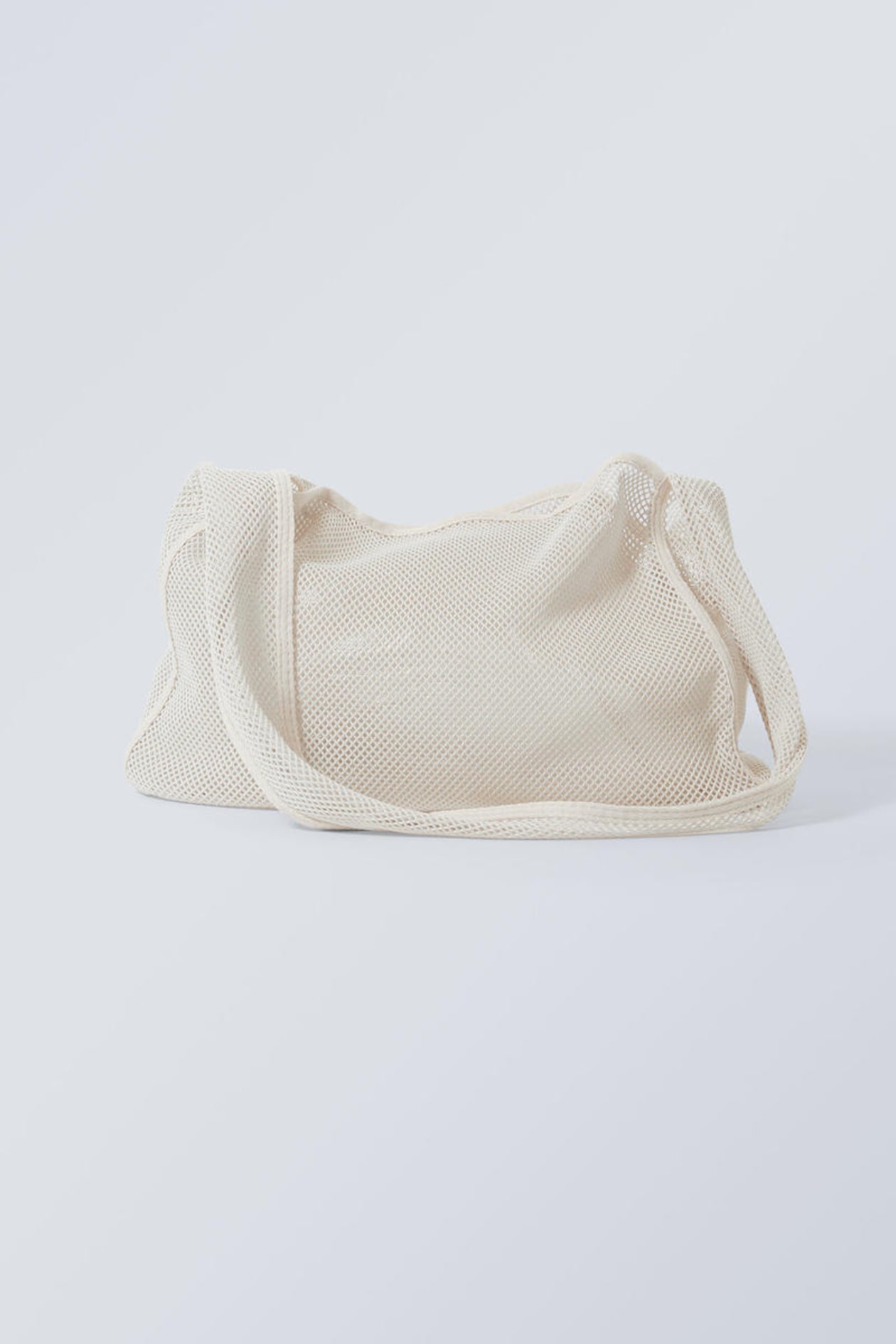 net shoulder bag - Dusty White | Weekday WW