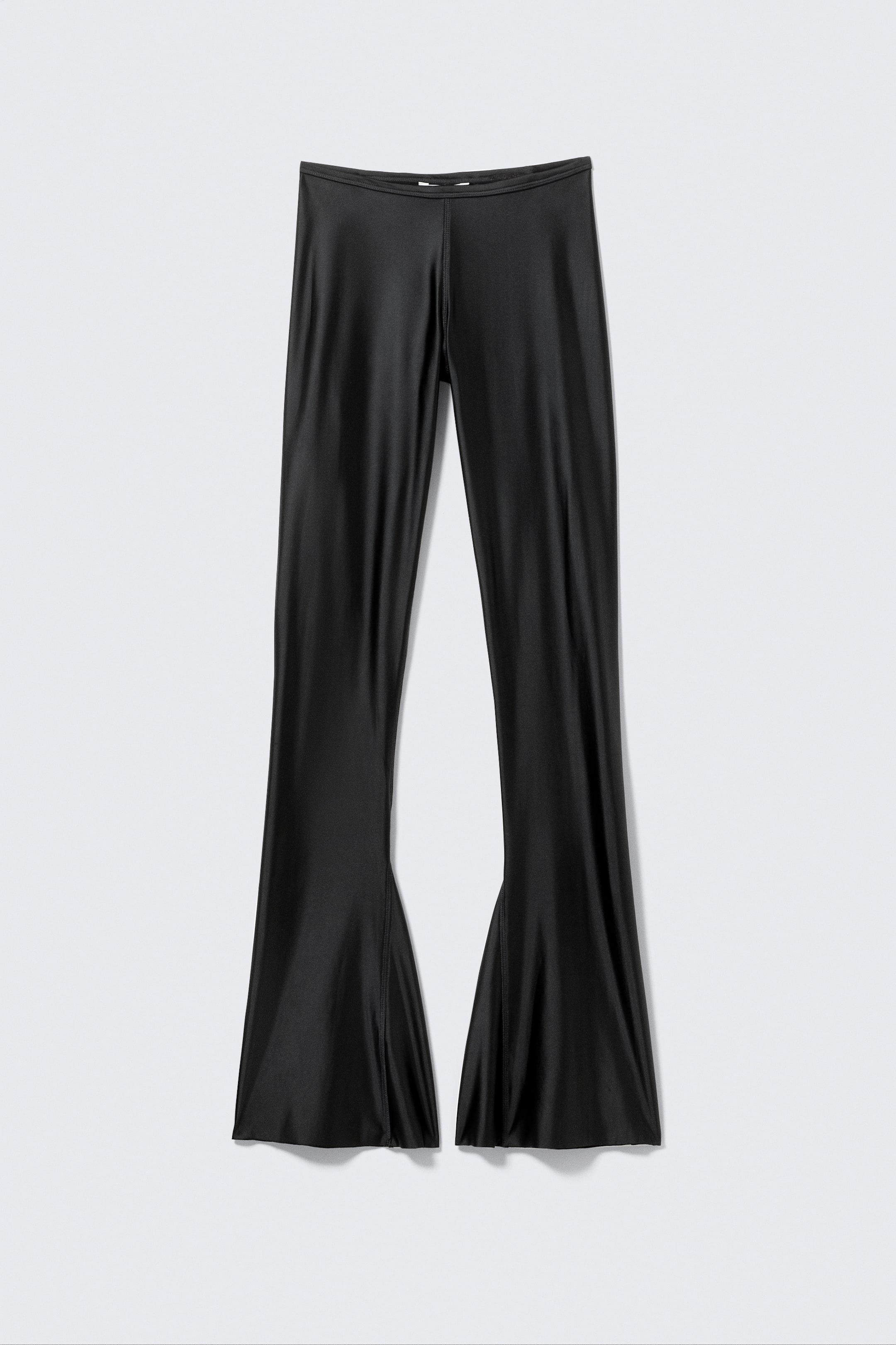 Low Rise Flared Stretch Trousers - Black - Ladies | H&M GB