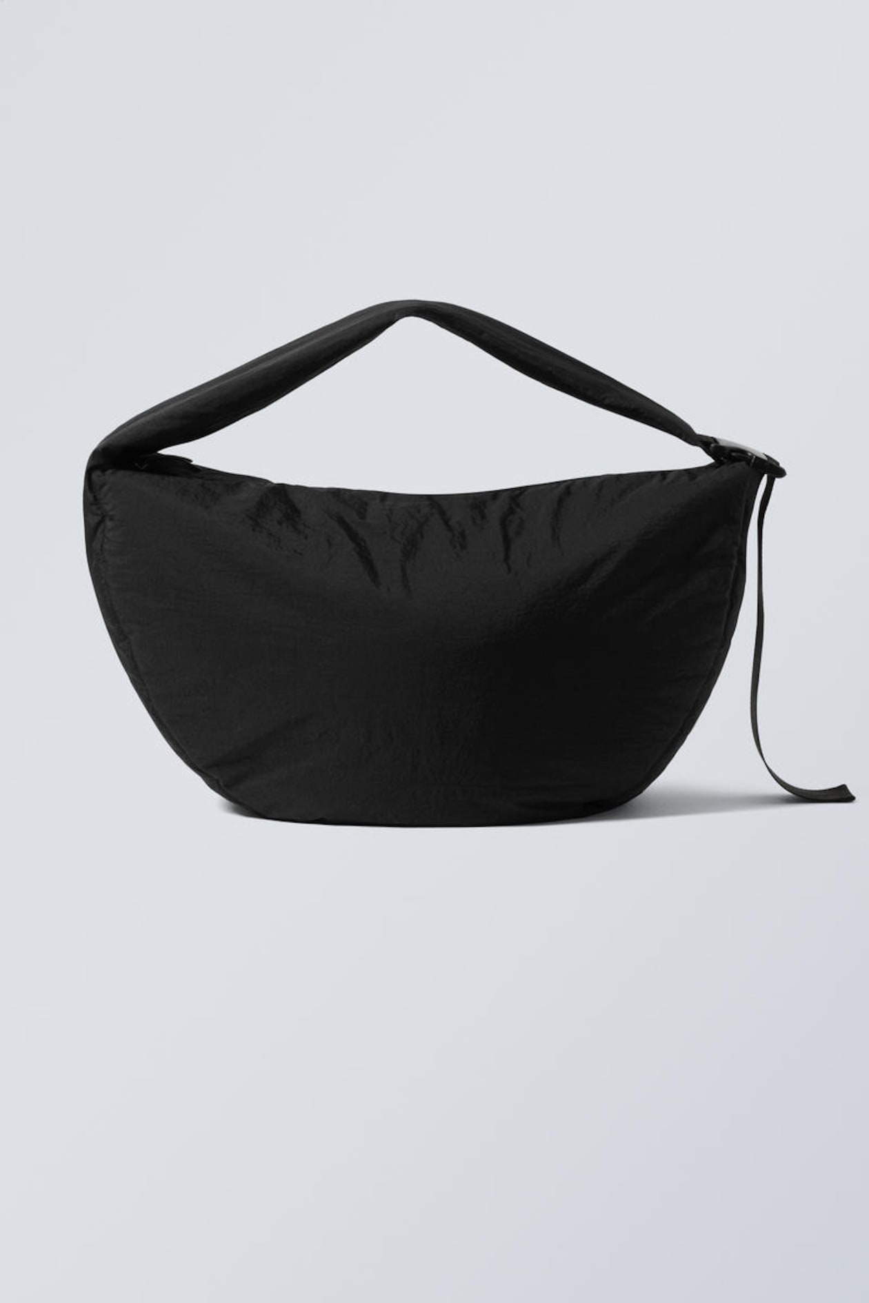 samir large padded crossbody bag - Black | Weekday WW
