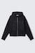 simon graphic scuba zip hoodie - Dark Navy Blue | Weekday WW