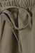 loose fit washed ripstop trousers - Dark Khaki Green | Weekday WW
