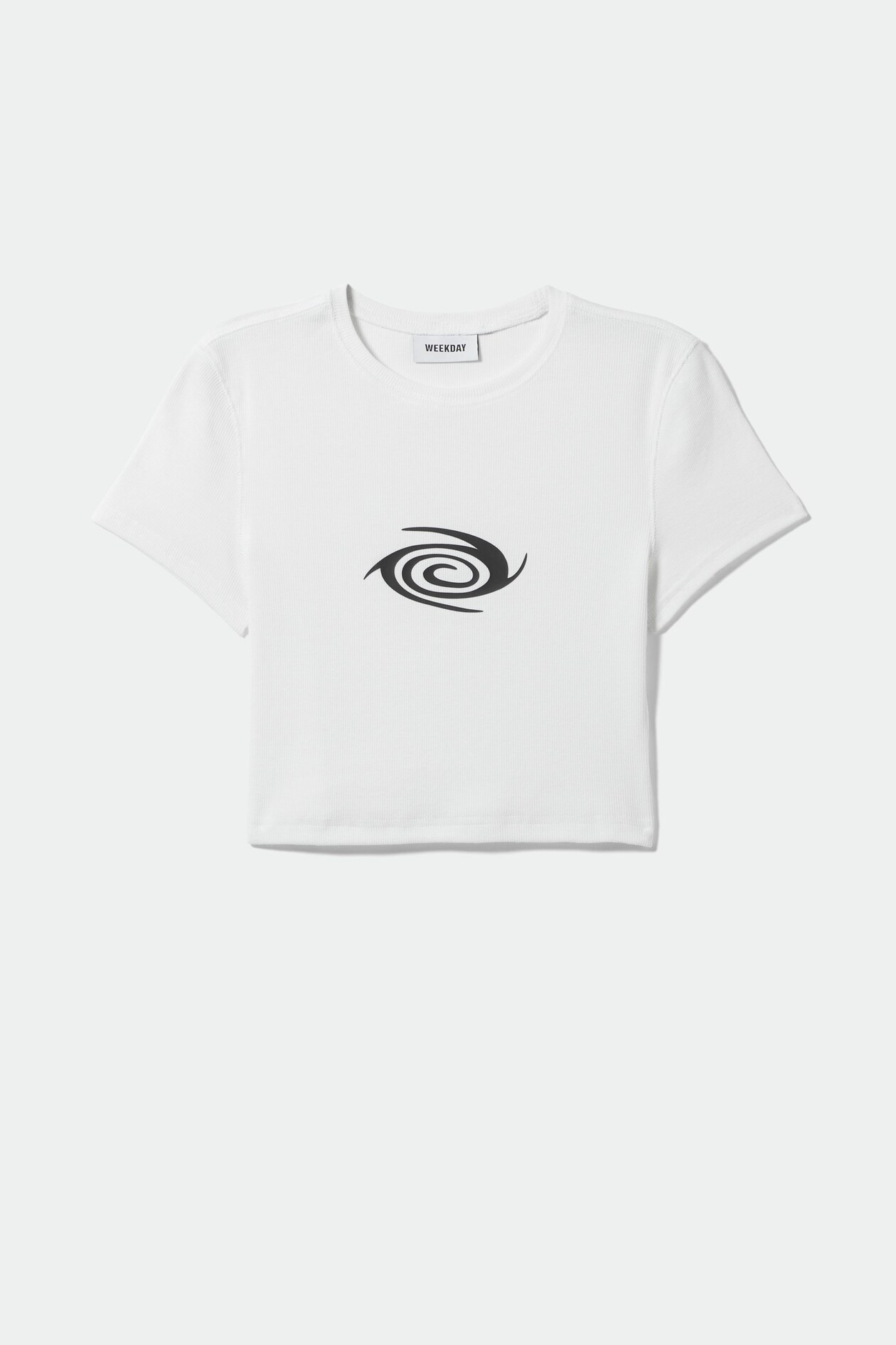 Women's Celestial white Silvana Cropped T-shirt | H&M GB