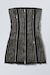 zip tube dress - Black | Weekday WW