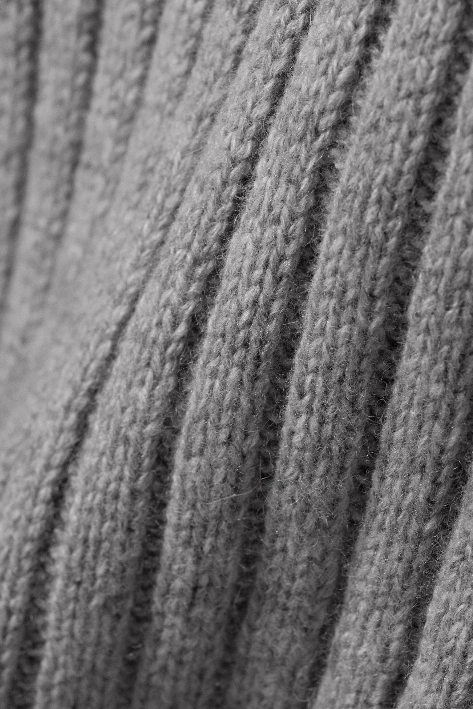 eden oversized wool blend sweater - Grey | Weekday GB