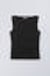 annie sleeveless boat-neck top - Black | Weekday GB