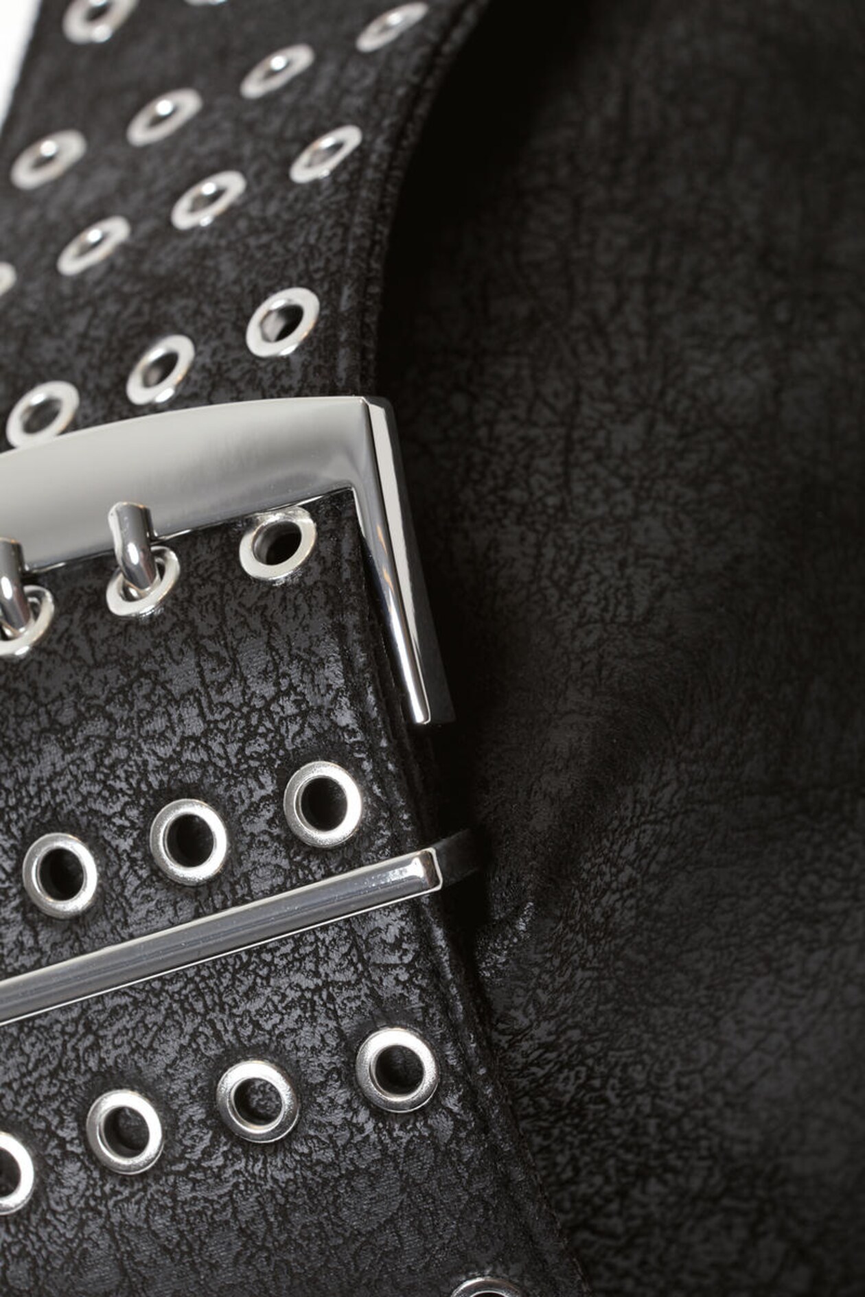 eyelet strap handbag - Black | Weekday DK