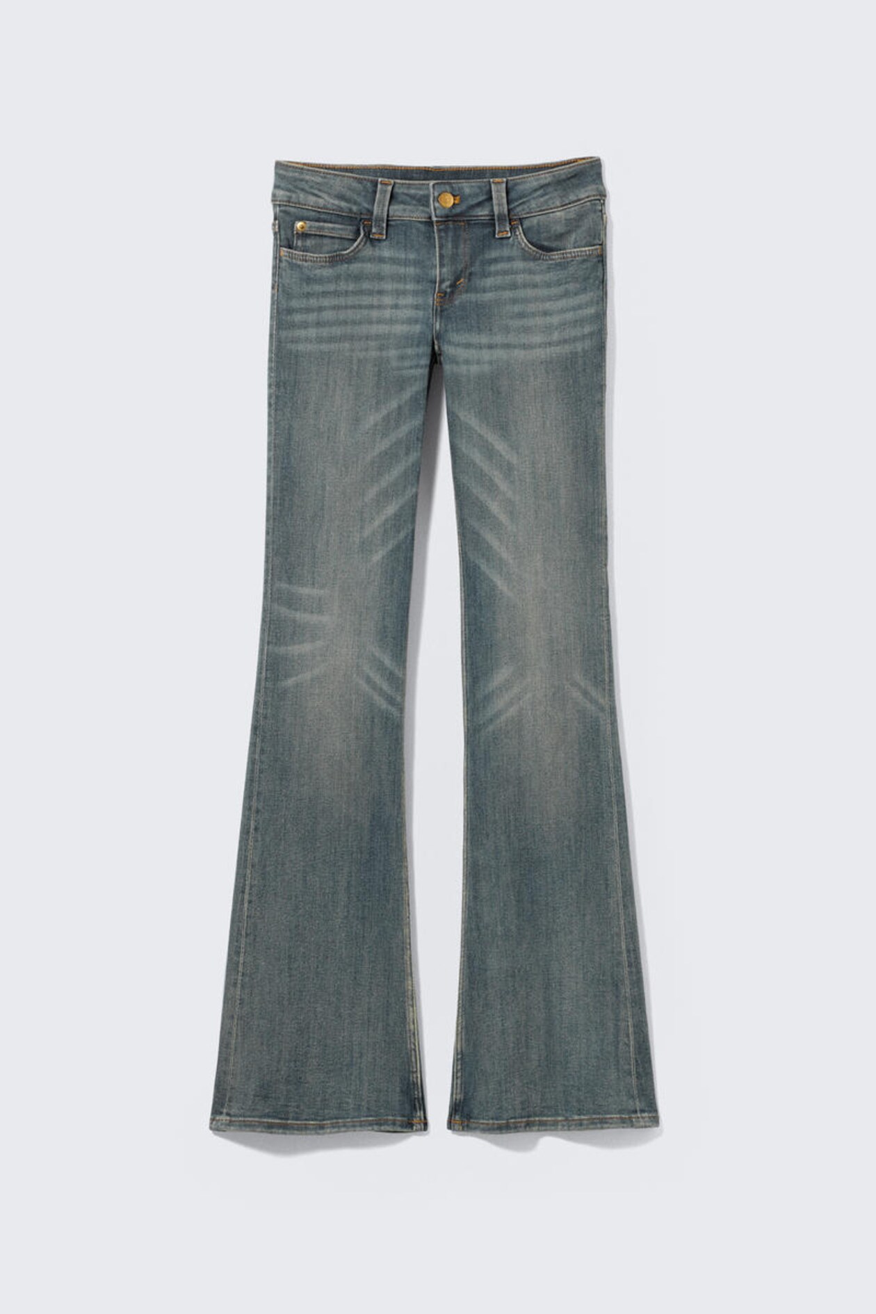 booty bei low waist skinny bootcut jeans - Puddly Blue | Cheap Monday SE