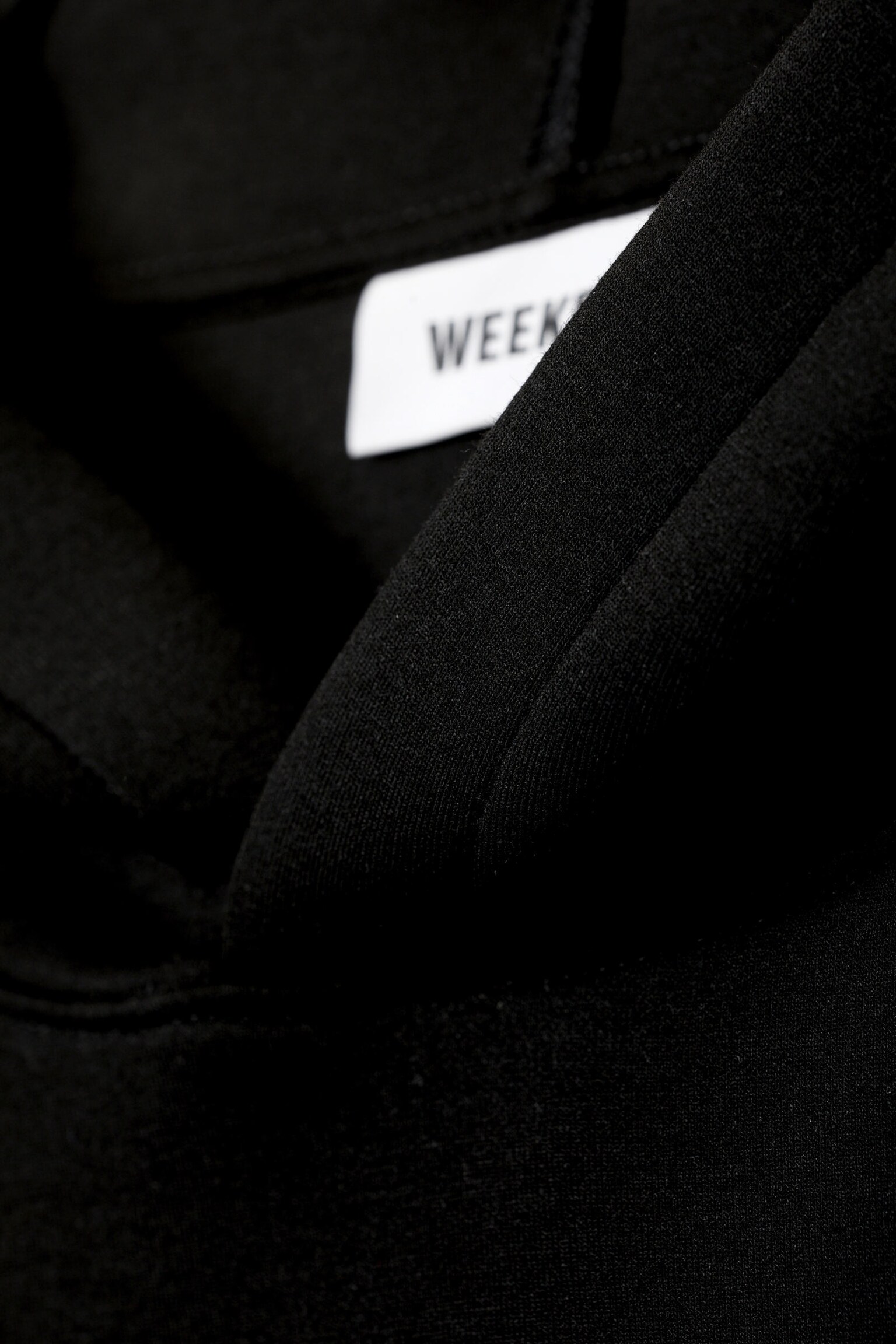 simon scuba hoodie - Black | Weekday GB