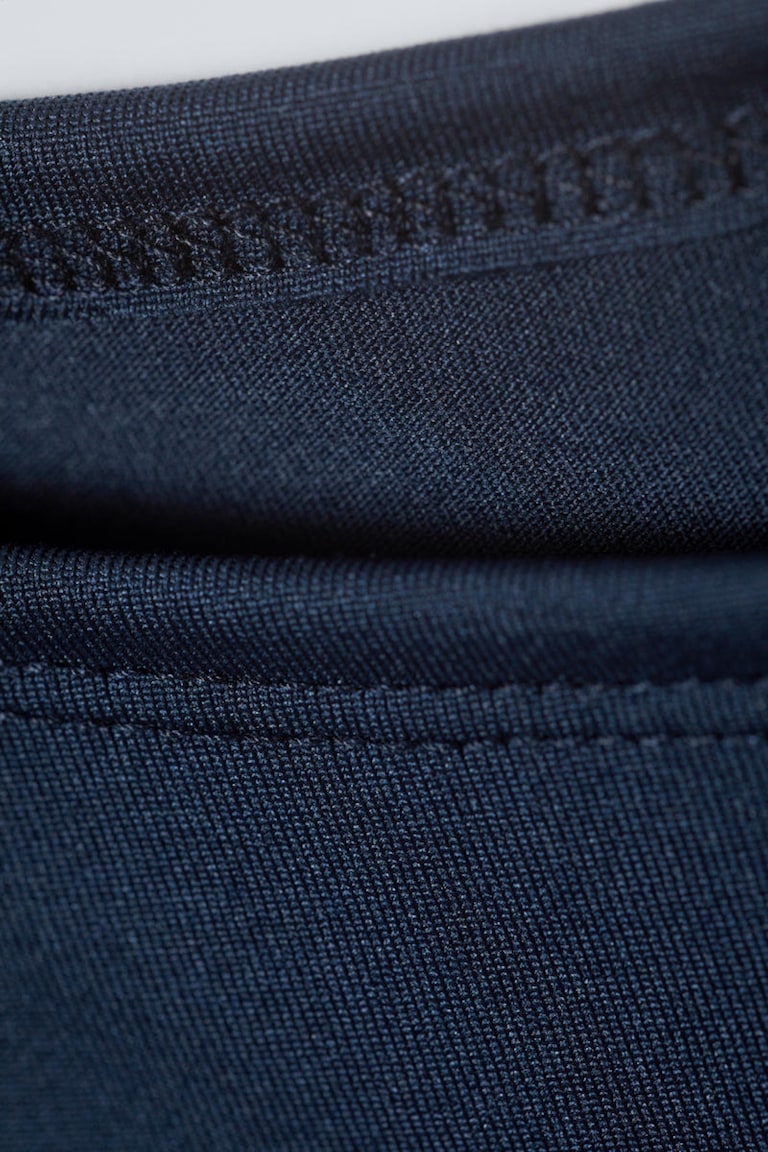 annie sleeveless boat-neck top - Midnight Blue | Weekday WW