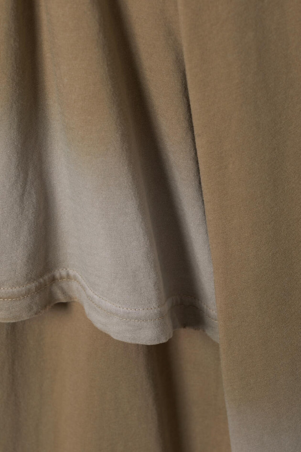 oversized double dyed longsleeve top - Dark Beige Fade | Weekday GB