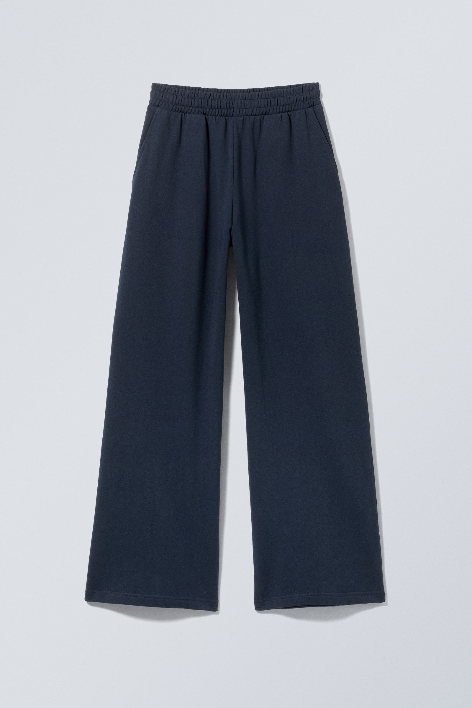loose straight terry sweatpants - Navy Blue | Weekday DK loose straight terry sweatpants - Navy Blue | Weekday DK