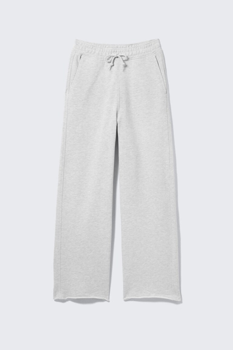 astro loose terry sweatpants - Light Dusty Grey | Weekday WW